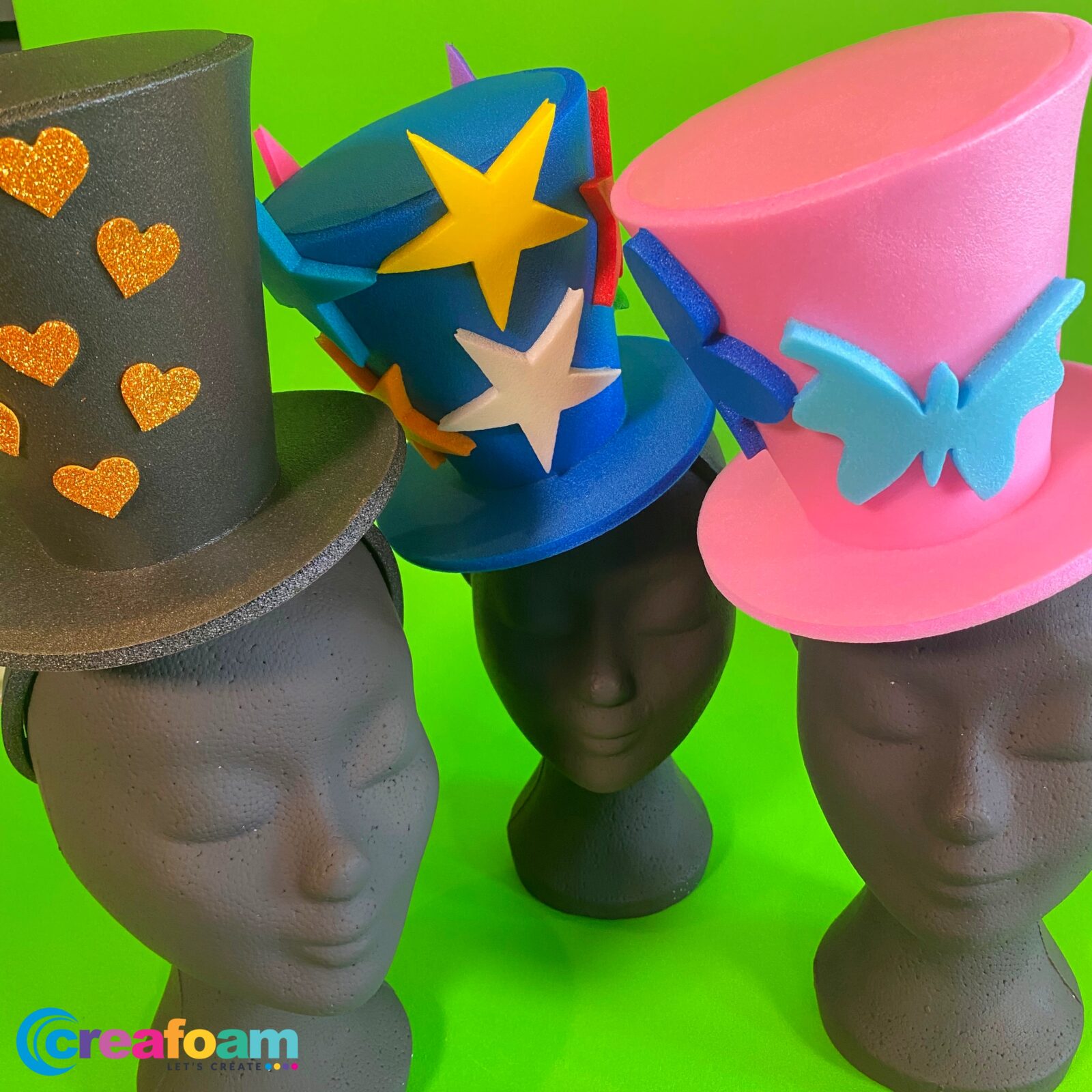 Mad Hatter Mini Hat - Creafoam